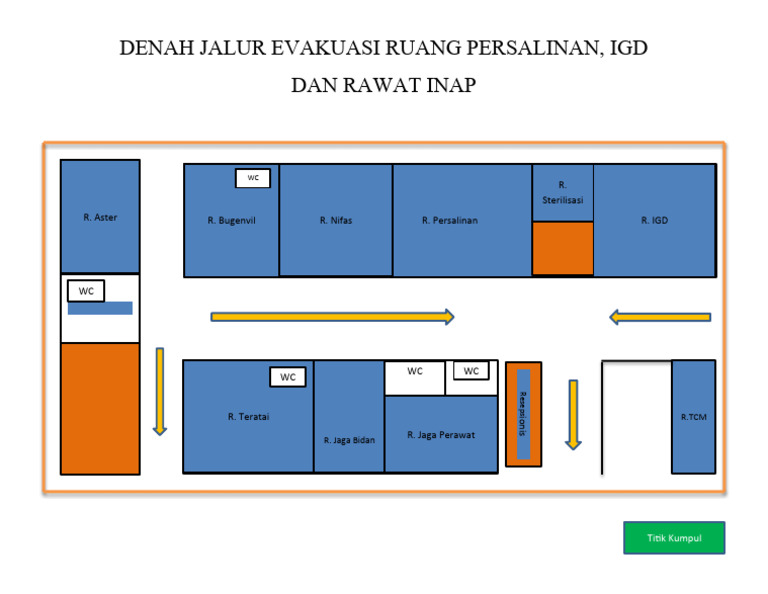 Denah Ruang persalinan, igd dan Rawat inap | PDF Denah Ruang persalinan, igd dan Rawat inap | PDF