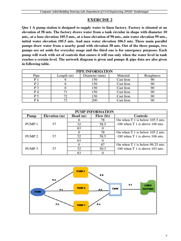 Exercise 2 Lab | Download Free PDF | Pump | Mechanical Engineering