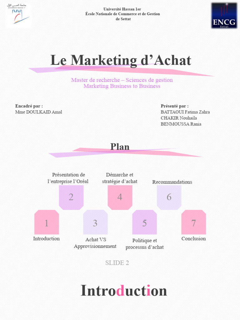Stratégies d'Achat chez L'Oréal | PDF | Commercialisation | Publicité