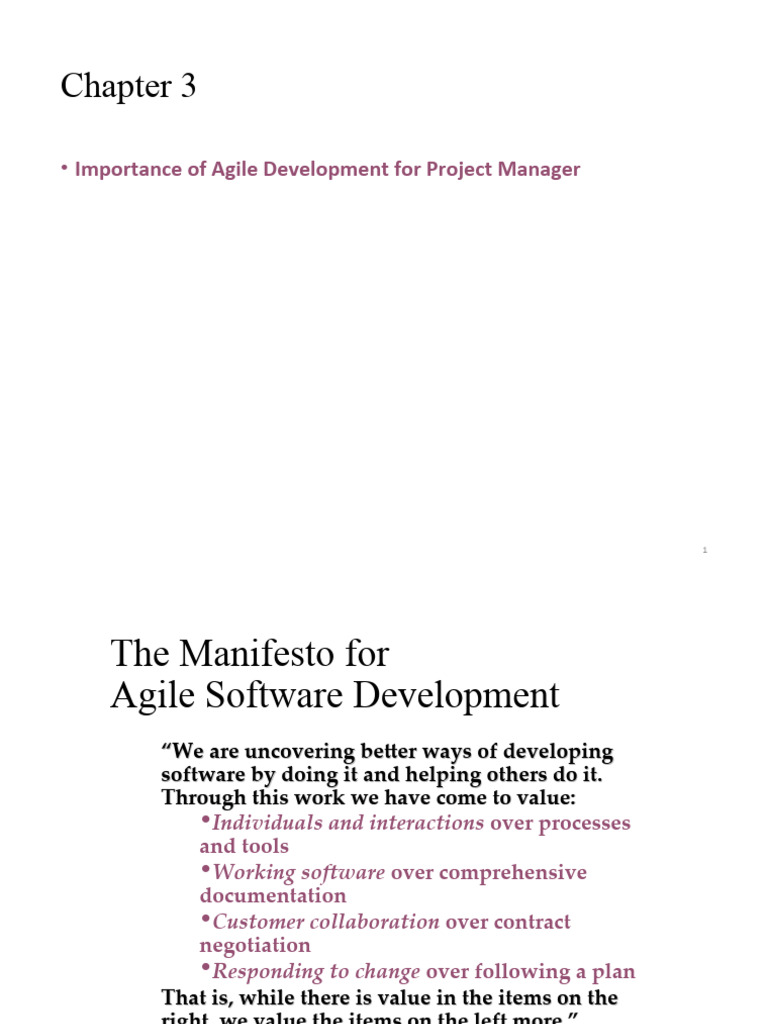 SPM Week 4 - Agile PM | PDF | Agile Software Development | Scrum ...