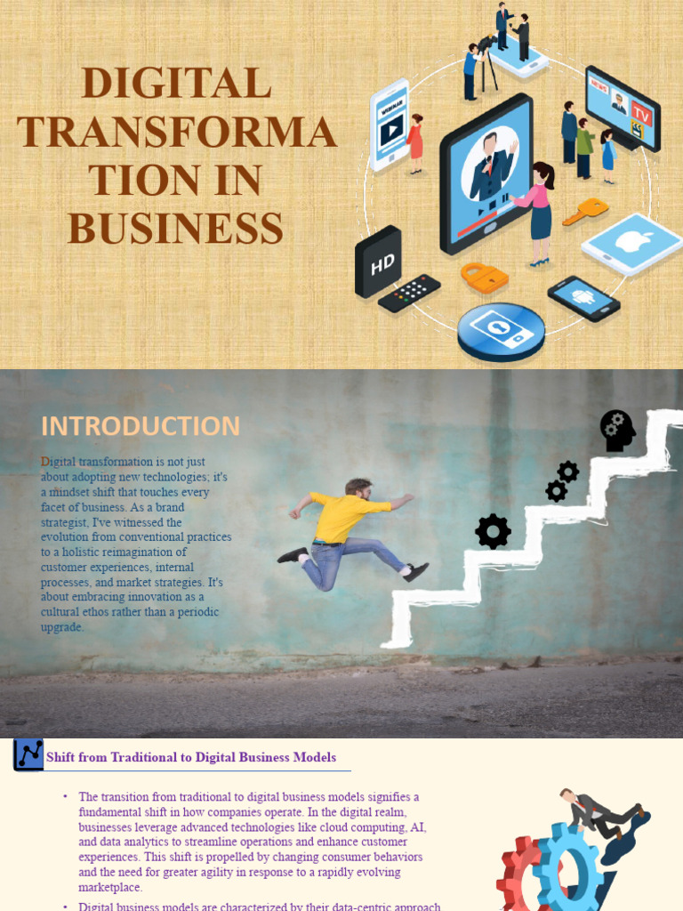 Digital Transformation in Business | PDF | Market (Economics) | Analytics