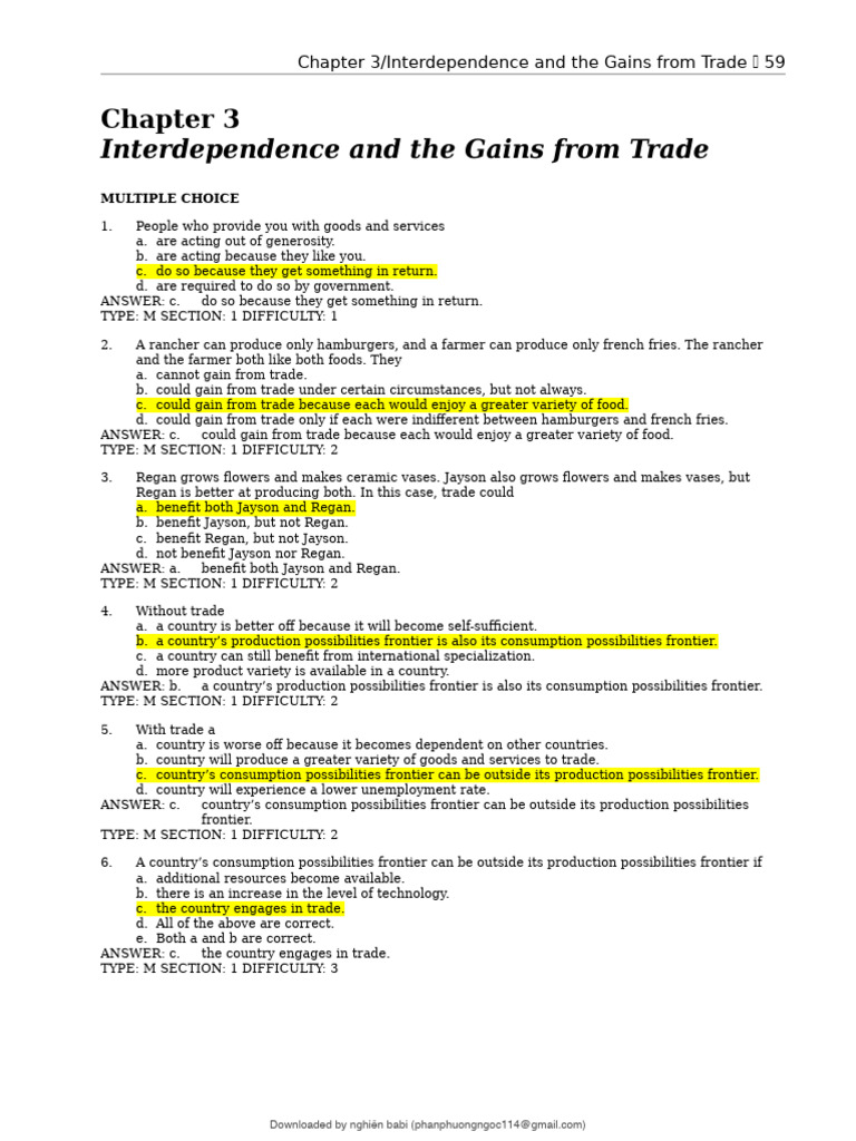 Chapter 3 Microeconomics | PDF | Finance & Money Management | Science & Mathematics