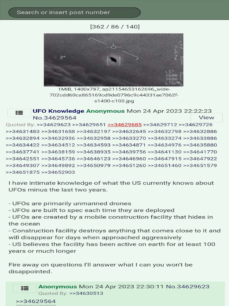 4chan Ufo | PDF
