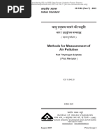 IS 5182 Part 2: Sulphur Dioxide Measurement | PDF | Titration | Chemistry