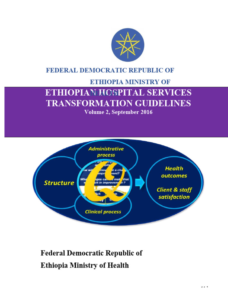 Infection Prevention Guidelines Ethiopia | PDF | Self-Improvement ...