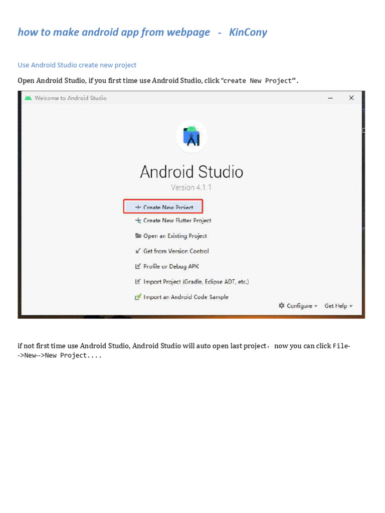 How To Make Android App From Website - Compressed | PDF