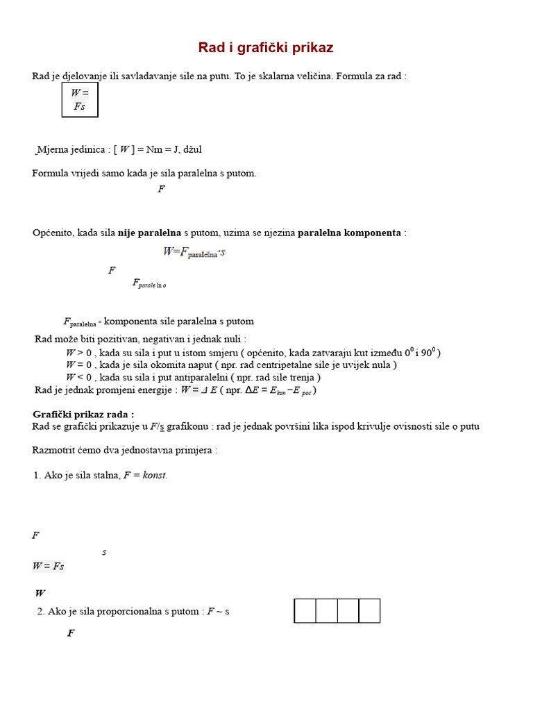 Rad I Grafički Prikaz-1 | PDF