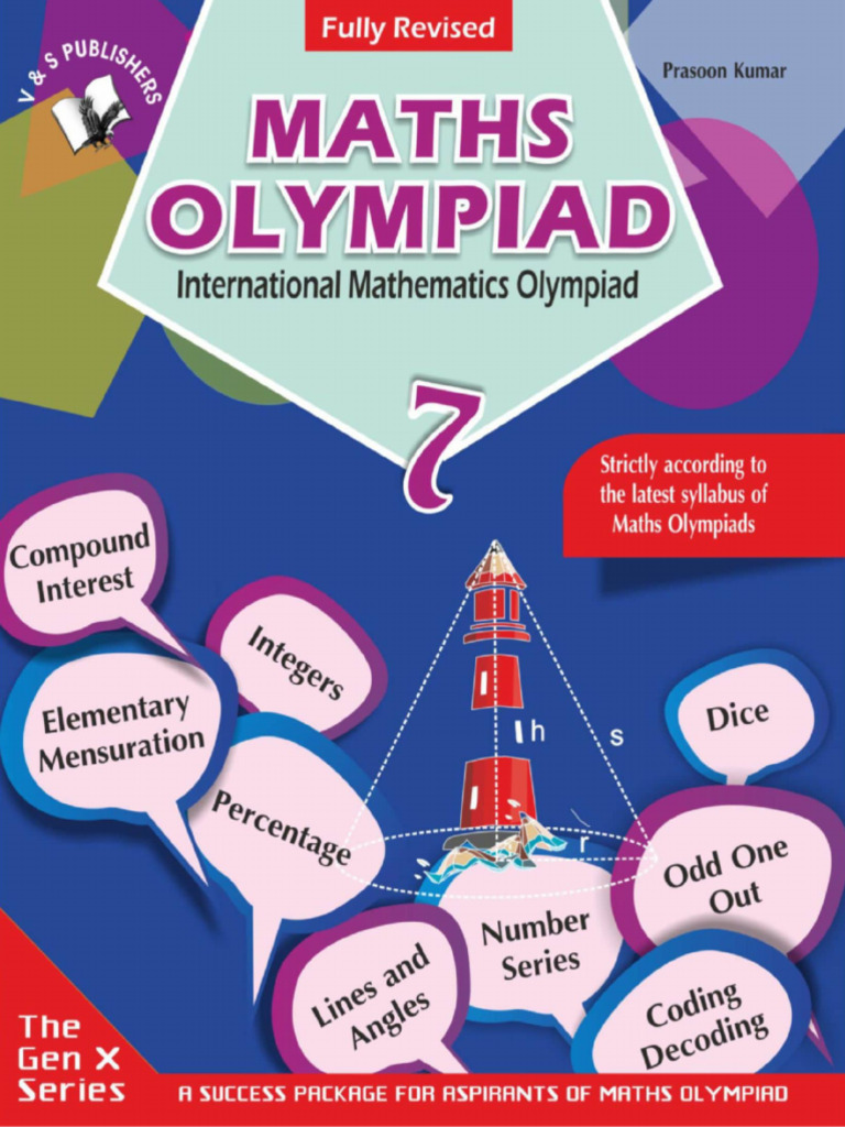 International Maths Olympiad Class 7 With Omr Sheets Kumar Prasoon