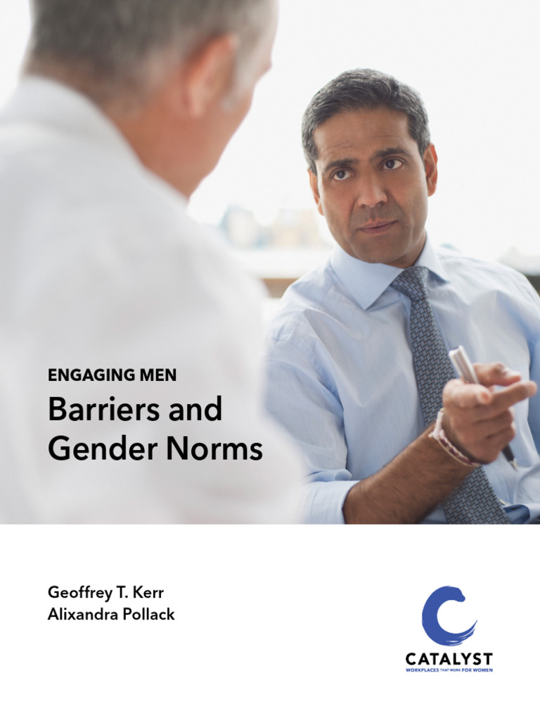 Engaging Men - Barriers and Gender Norms | PDF | Gender Studies | Gender