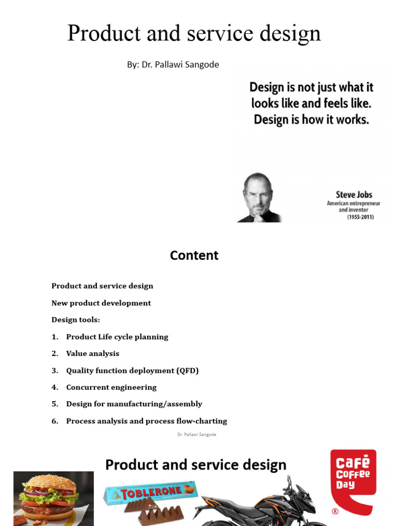 Chapter 4-Product and Service Design New (1) | PDF | Product Lifecycle ...