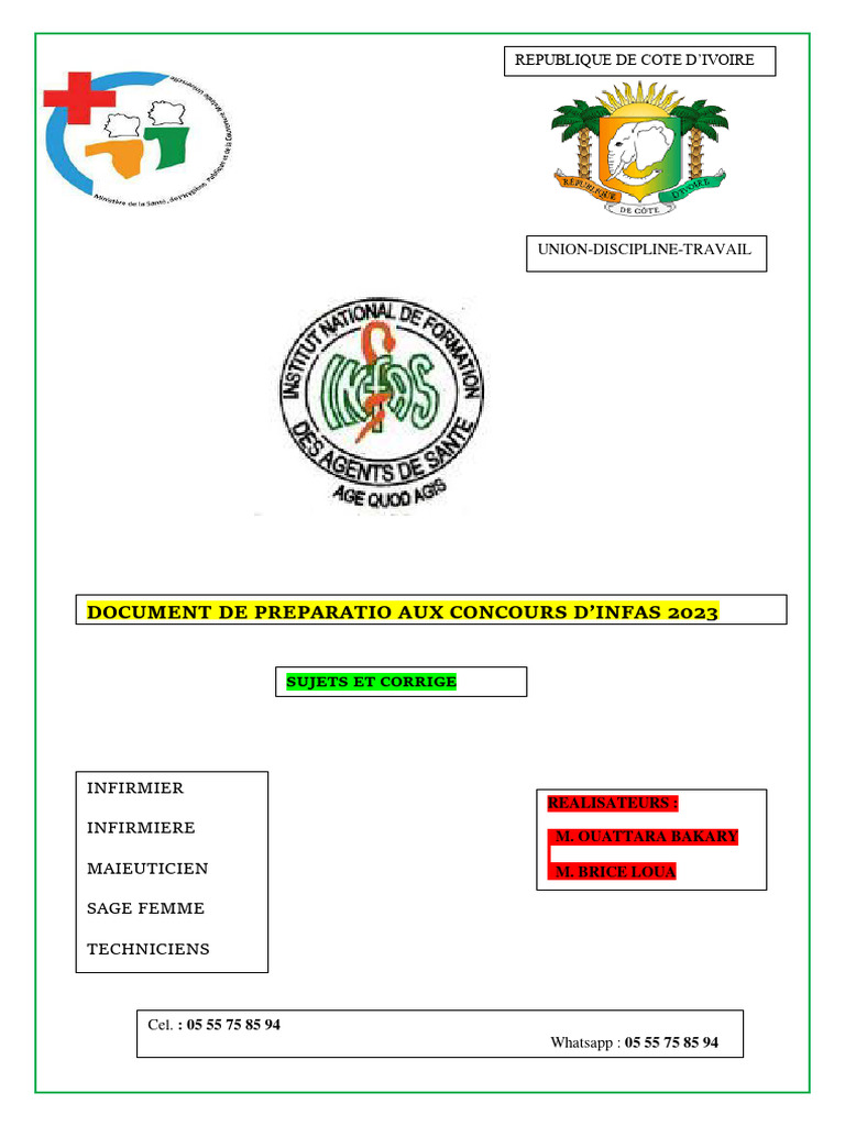 Documents de Prepa Infas | PDF