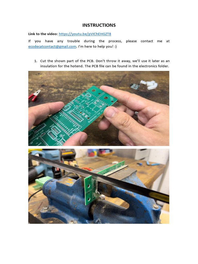 Electronics Instructions | PDF | Electrical Connector | Power Supply