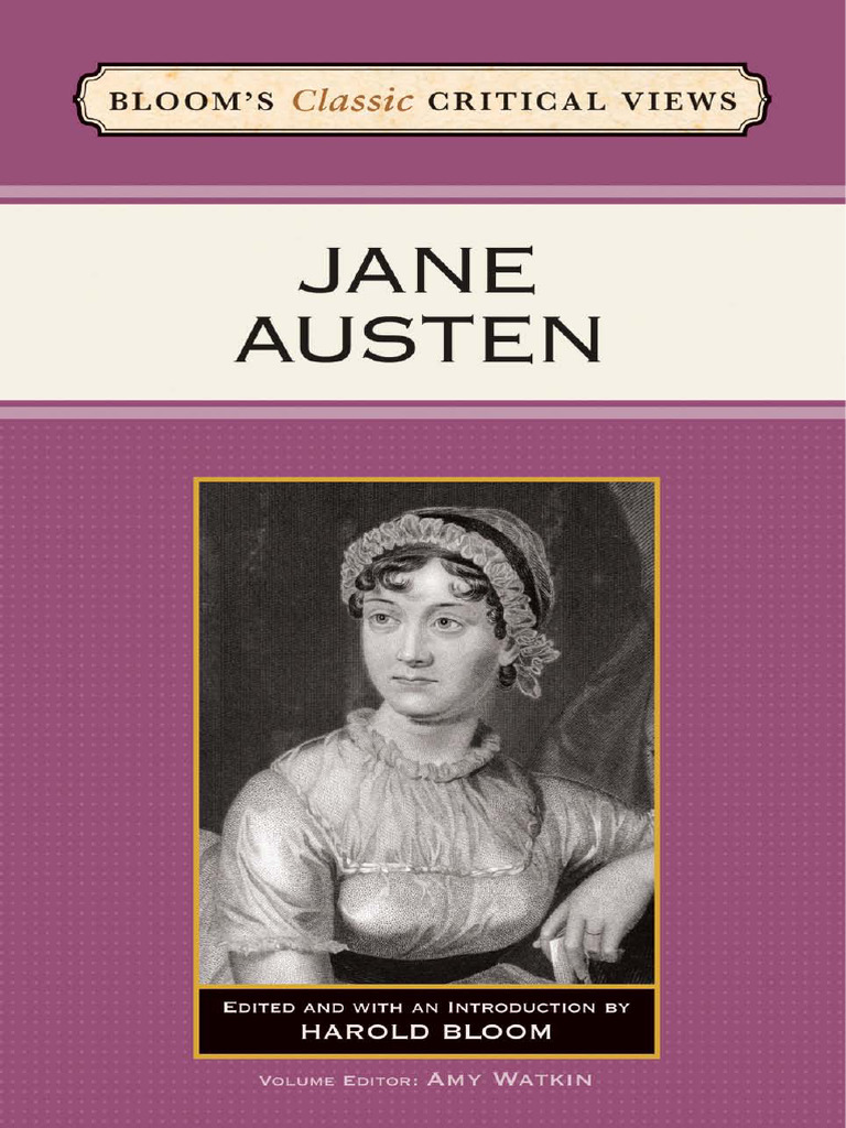 Bloom, Harold (Ed) - Jane Austen (Bloom's Classic Critical Views) | PDF ...
