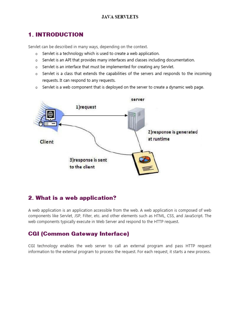 Servlet | PDF
