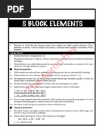 Class 11 Chemistry Notes 2024-25 Chapter 10. The S-Block Elements | PDF ...