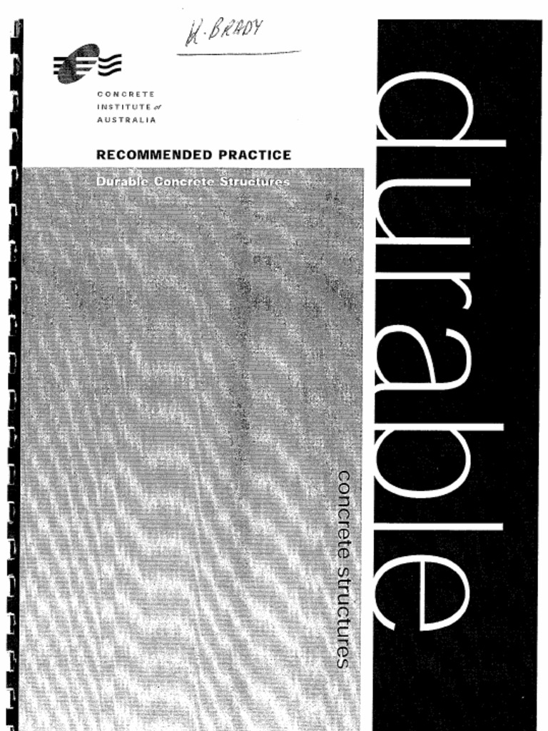 CIA.durable concrete structure | PDF