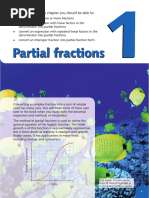 Partial Fractions Questions | PDF