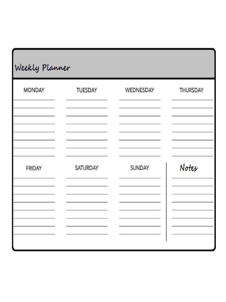 Weekly-Planner-Printable-2021 | PDF