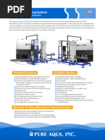 CIP Calculation | PDF | Membrane | Pump