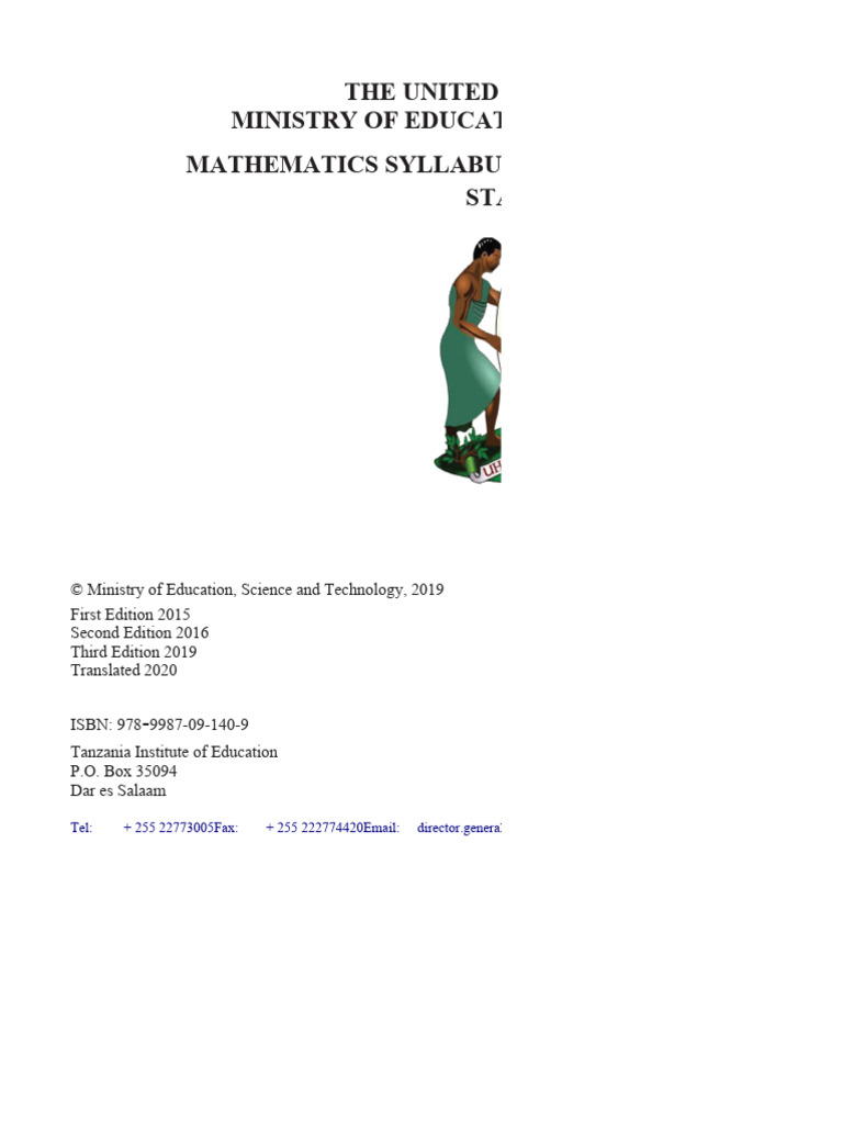 Mathematics STD III-VII | PDF | Measurement | Curriculum