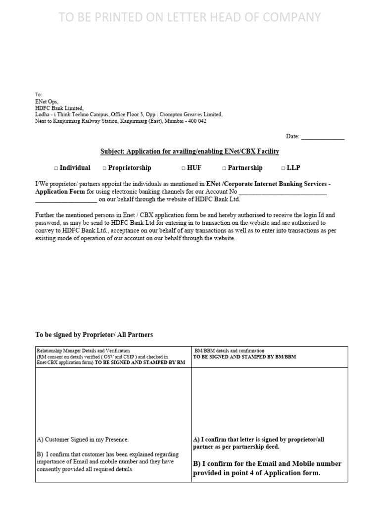 ENet Request Letter | PDF