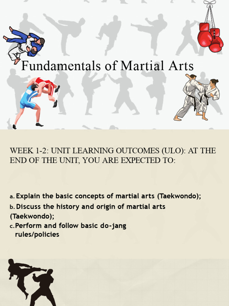 Fundamentals of Martial Arts | PDF