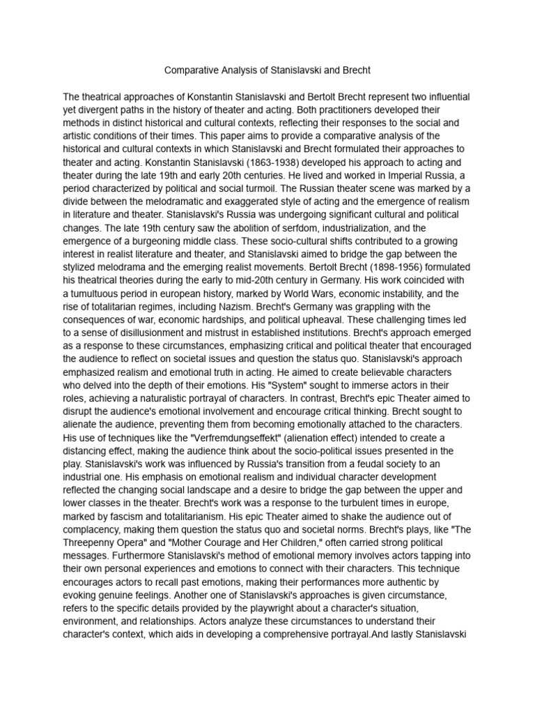 Summative Assignment 1 - Compare and Contrast | PDF