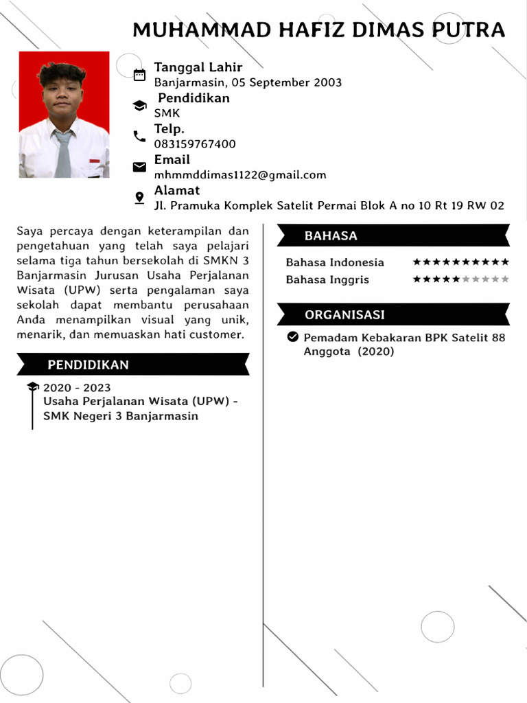CV Dimas | PDF