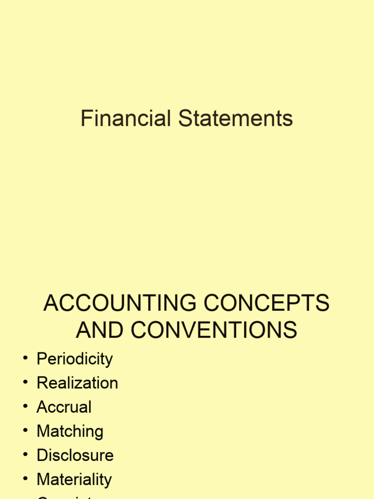 Financial Statements Formate 3.1 | PDF | Revenue | Expense