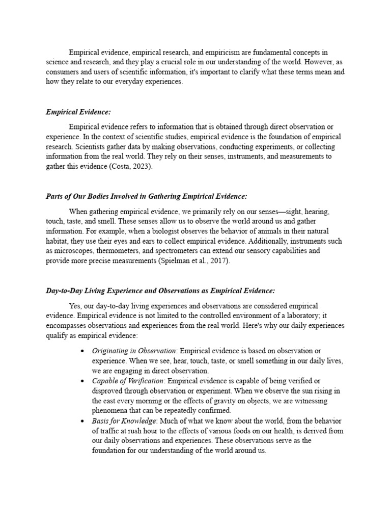 Psyc1504 DF1 | PDF | Empirical Evidence | Observation