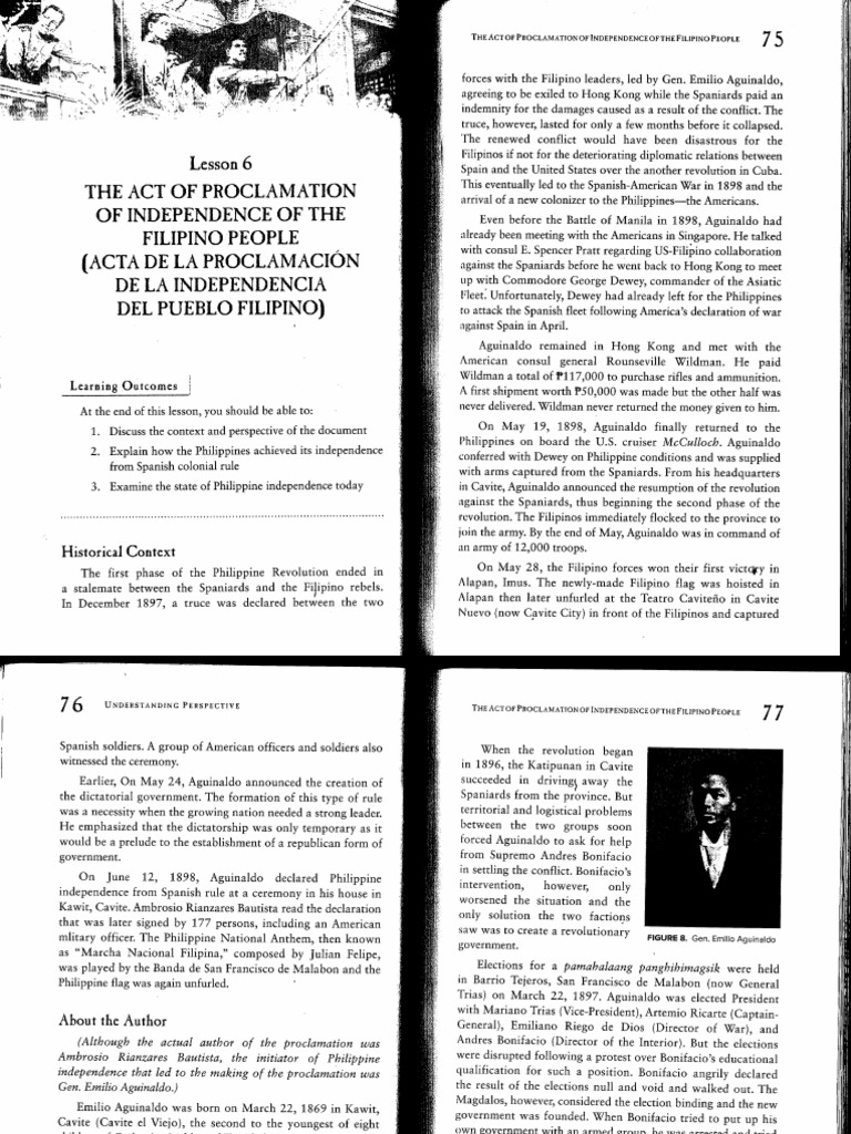 Act of Proclamation of Independence | PDF