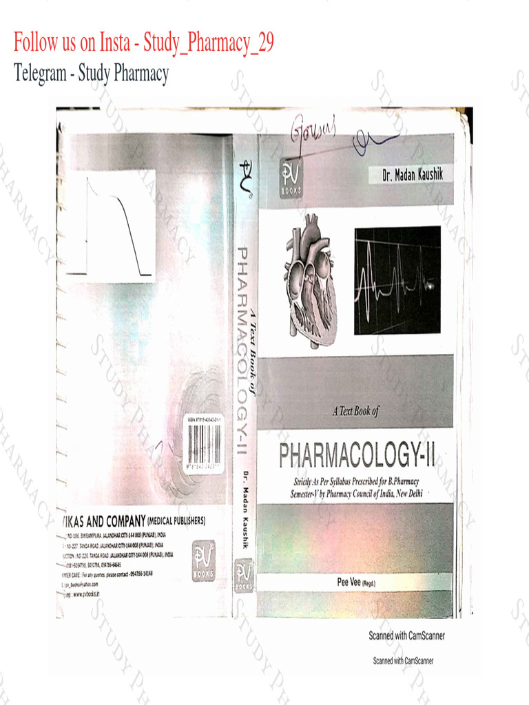 Pharmacology - II (PV Publication) | PDF | Hormone | Endocrine System
