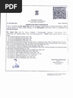 SC/ST Certificate Format for SSC | PDF | Government Of India | Government