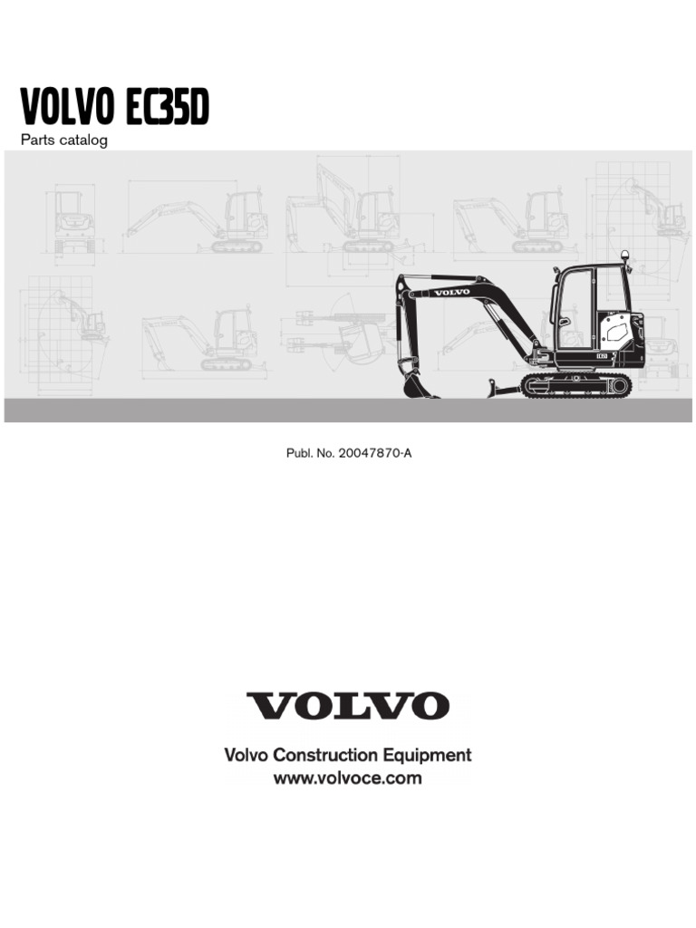 Volvo EC35D Parts Catalog | PDF | Mechanical Engineering | Manufactured ...