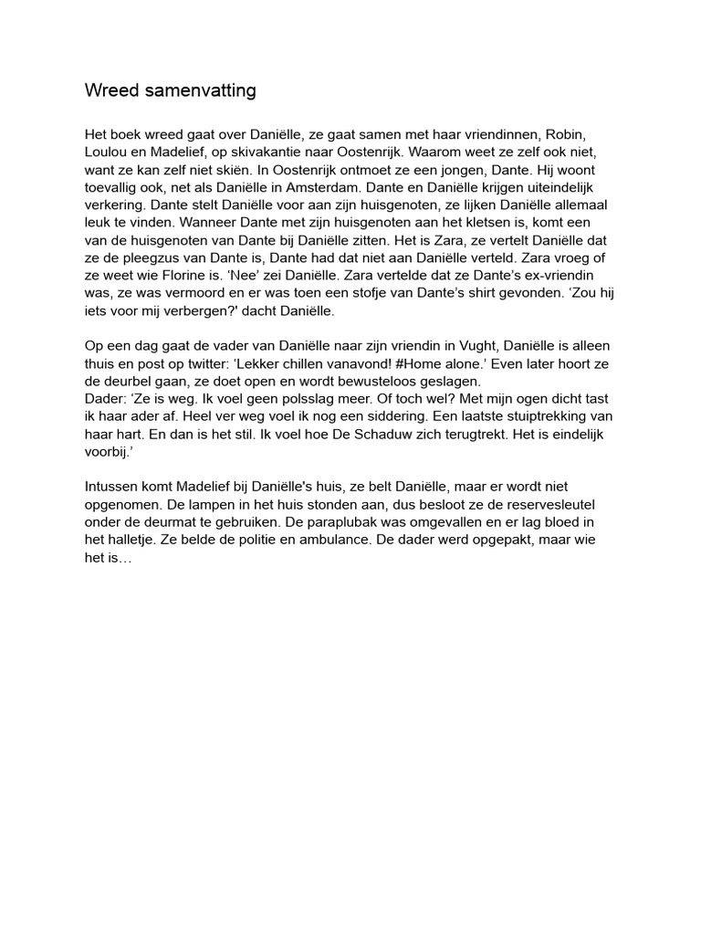 Boek Samenvatting | PDF