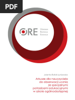 Zalacznik NR 4 Arkusz Obserwacji Dziecka 3-Letniego | PDF