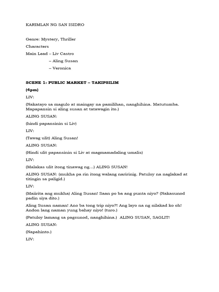 Karimlan NG San Isidro | PDF