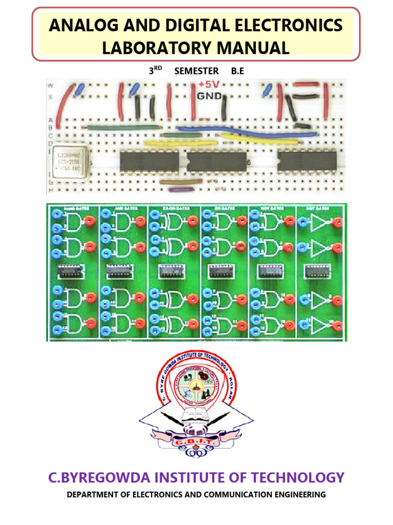 ADE Lab EXPERIMENTS - Merged | PDF | Operational Amplifier | Electronic ...