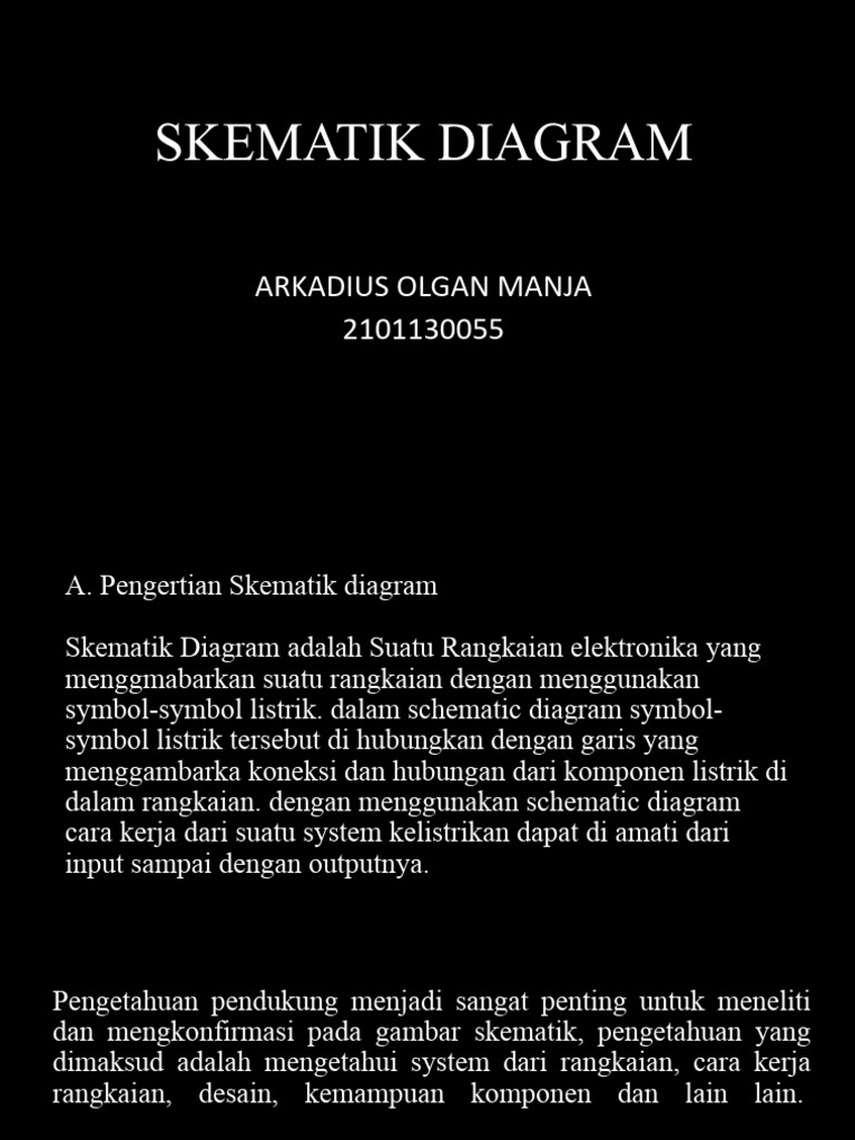 Arkadius Olgan Manja Skematik Diagram | PDF