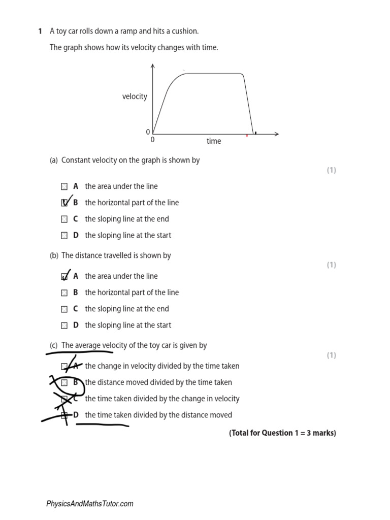 Movement and Position 1 QP | PDF