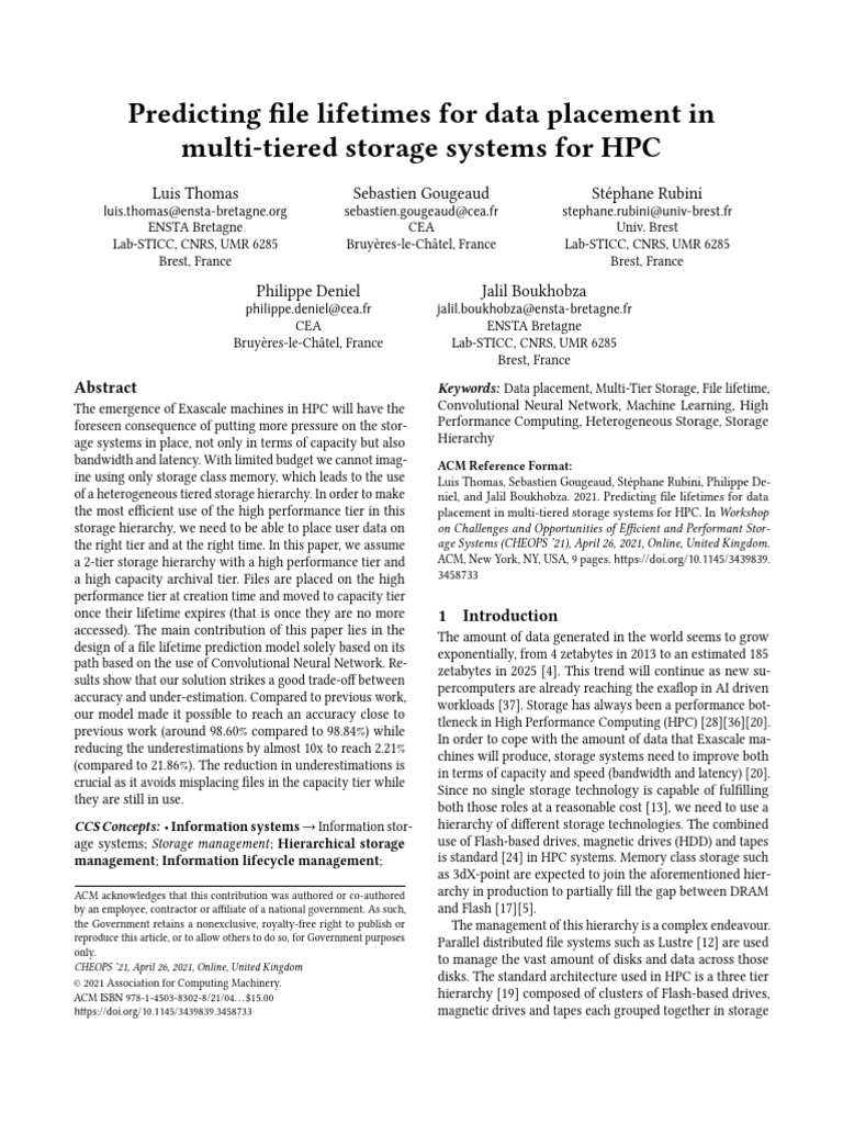 Research Paper 6 2021 | Download Free PDF | Computer Data Storage | Databases