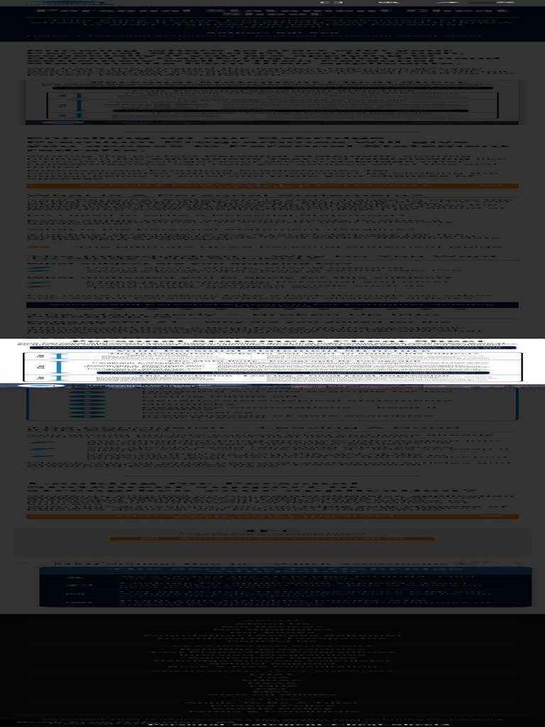 Personal Statement Cheat Sheet - Start Crafting The Perfect One Today ... Personal Statement Cheat Sheet - Start Crafting The Perfect One Today ...