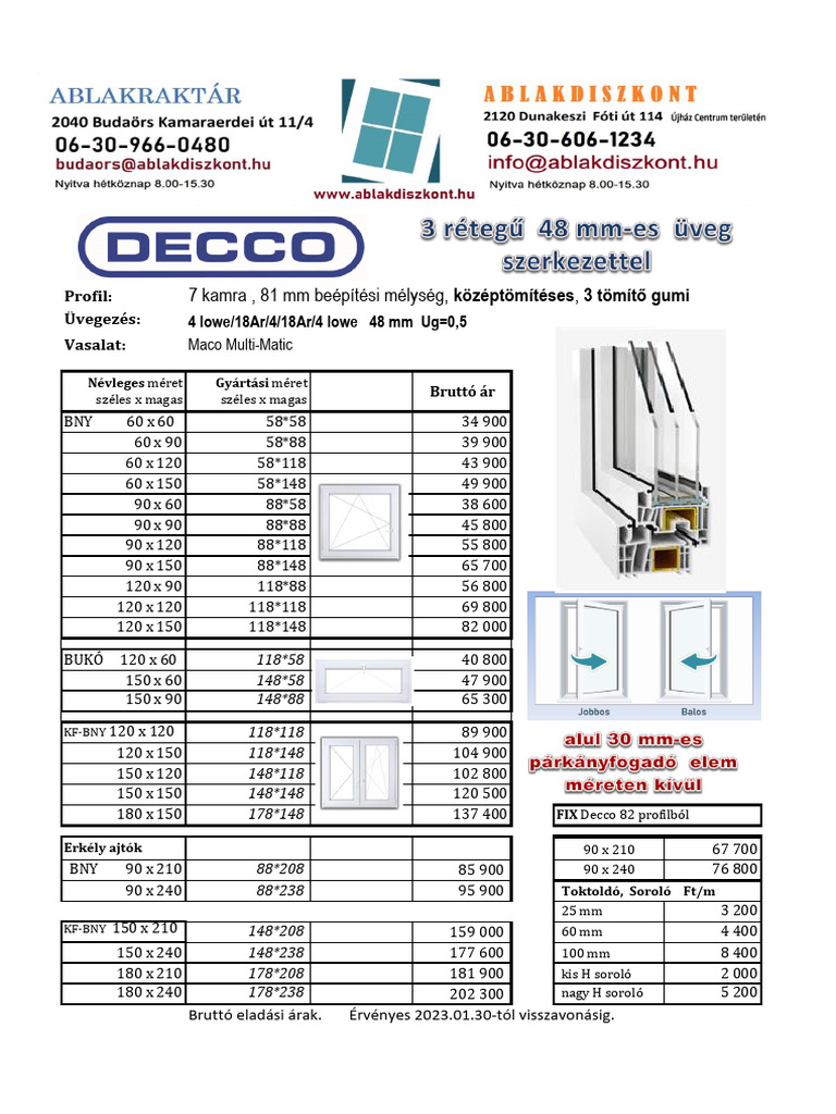 Decco 83MD TERVEZET 20230130 Vegleges | PDF
