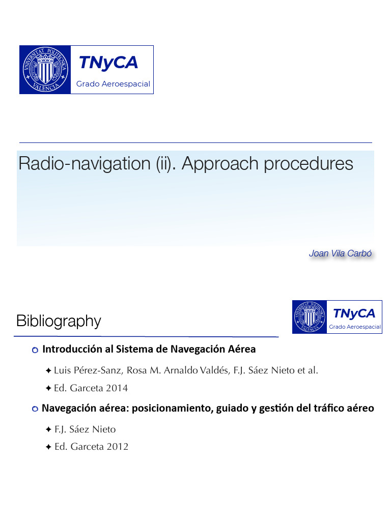 ETNCA 07 ApproachProcedures 2 | PDF | Instrument Flight Rules | Avionics