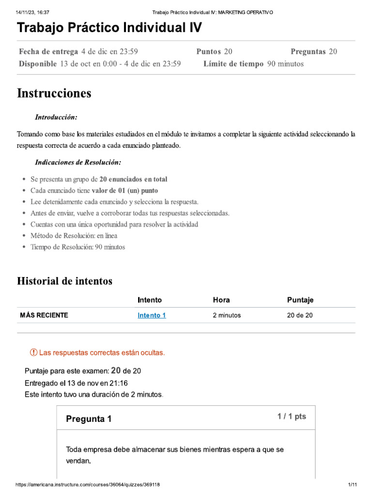 MKT Trabajo IV | PDF