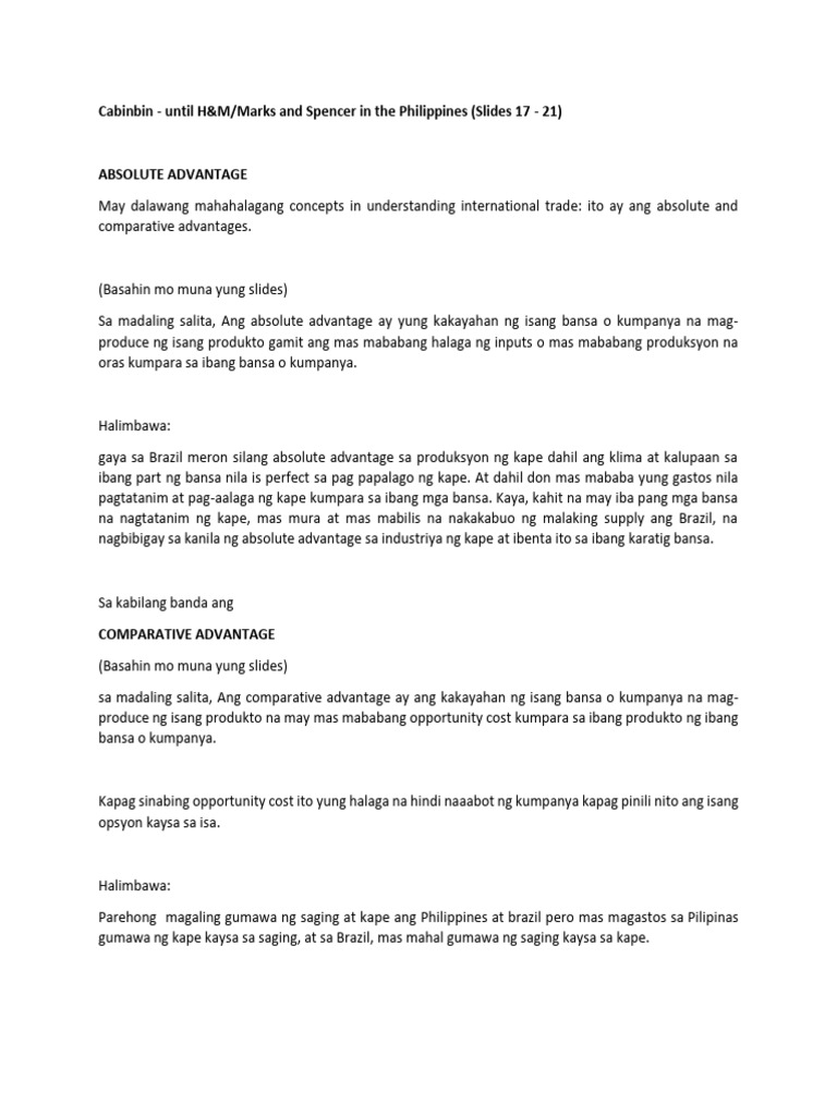 Topic 6 - Globalization Reporting Script | PDF