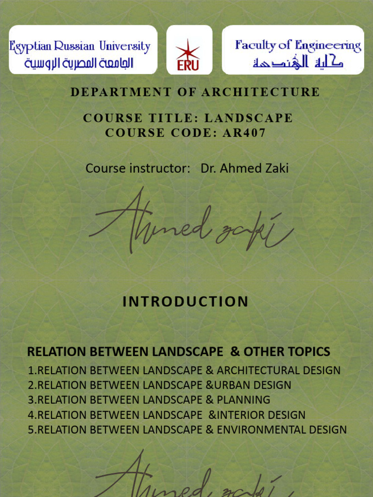 Lecture 1 - Introduction | PDF