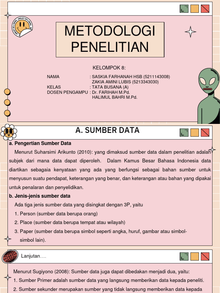 Metodologi Penelitian Kelompok 8 | PDF | Sains & Matematika