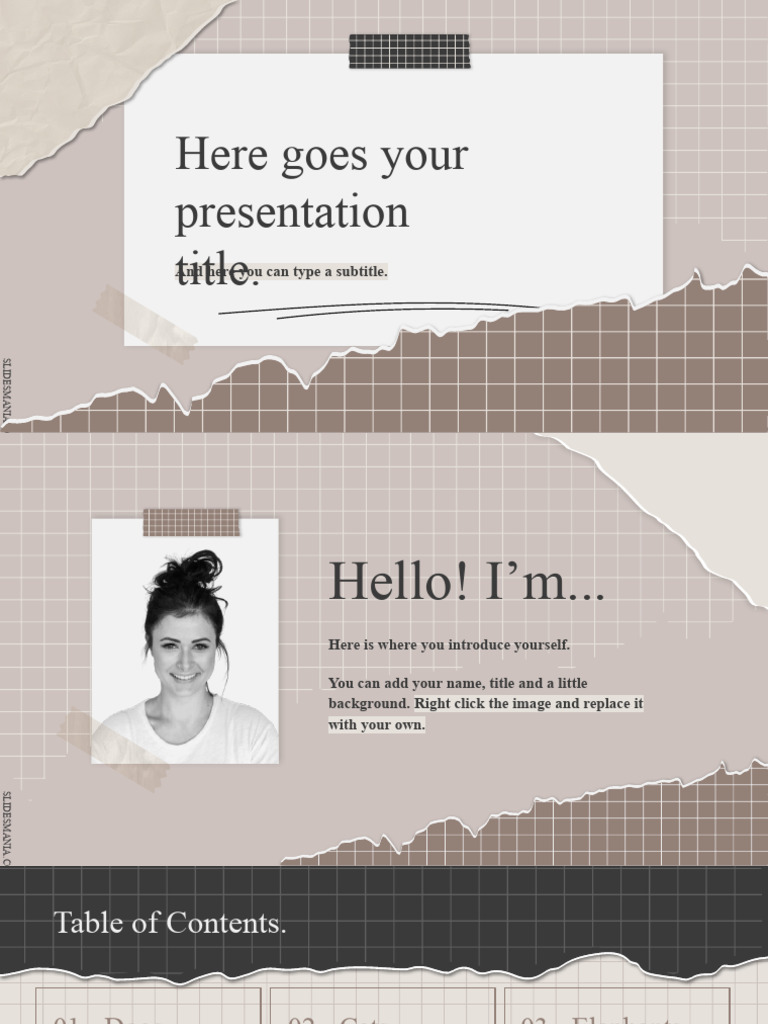 Scrap Notes SlidesMania | PDF