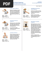 Upper Body Thera Band Exercise Program - Basic | PDF | Elbow | Arm